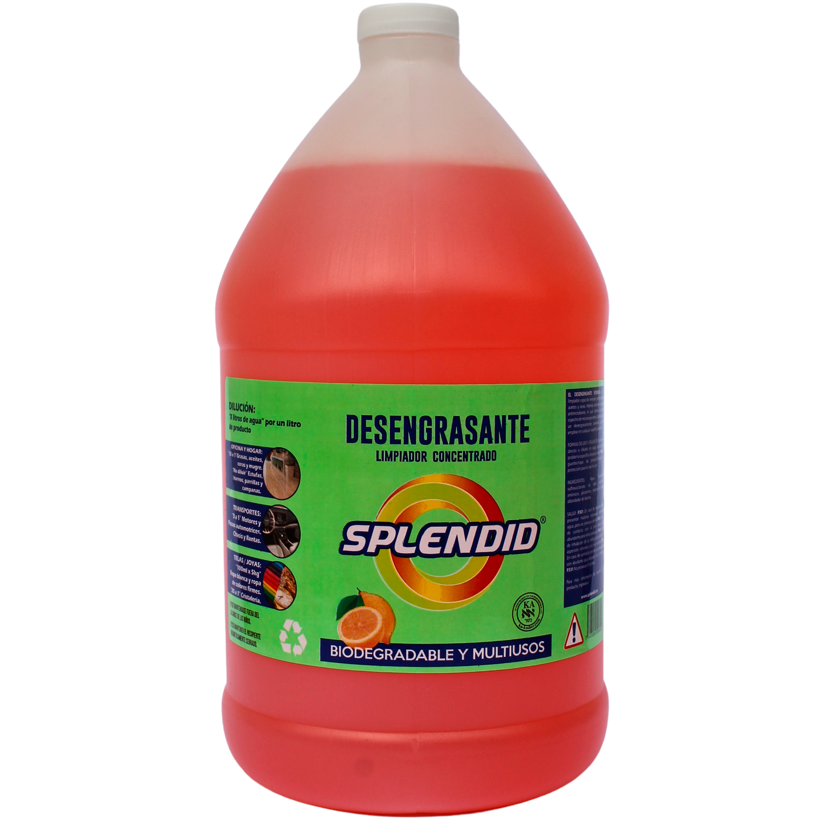 Desengrasante Biodegradable Multiusos - Splendid – splendidmx